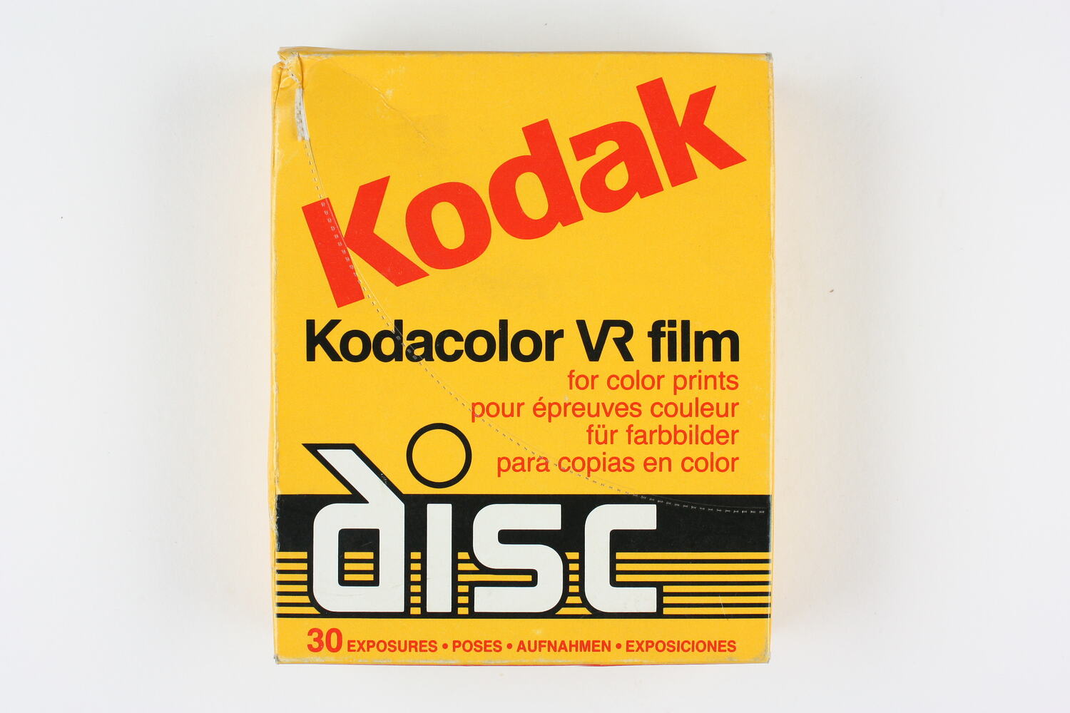 Film Pack - Eastman Kodak, Kodacolor VR Disc Film, circa 1985