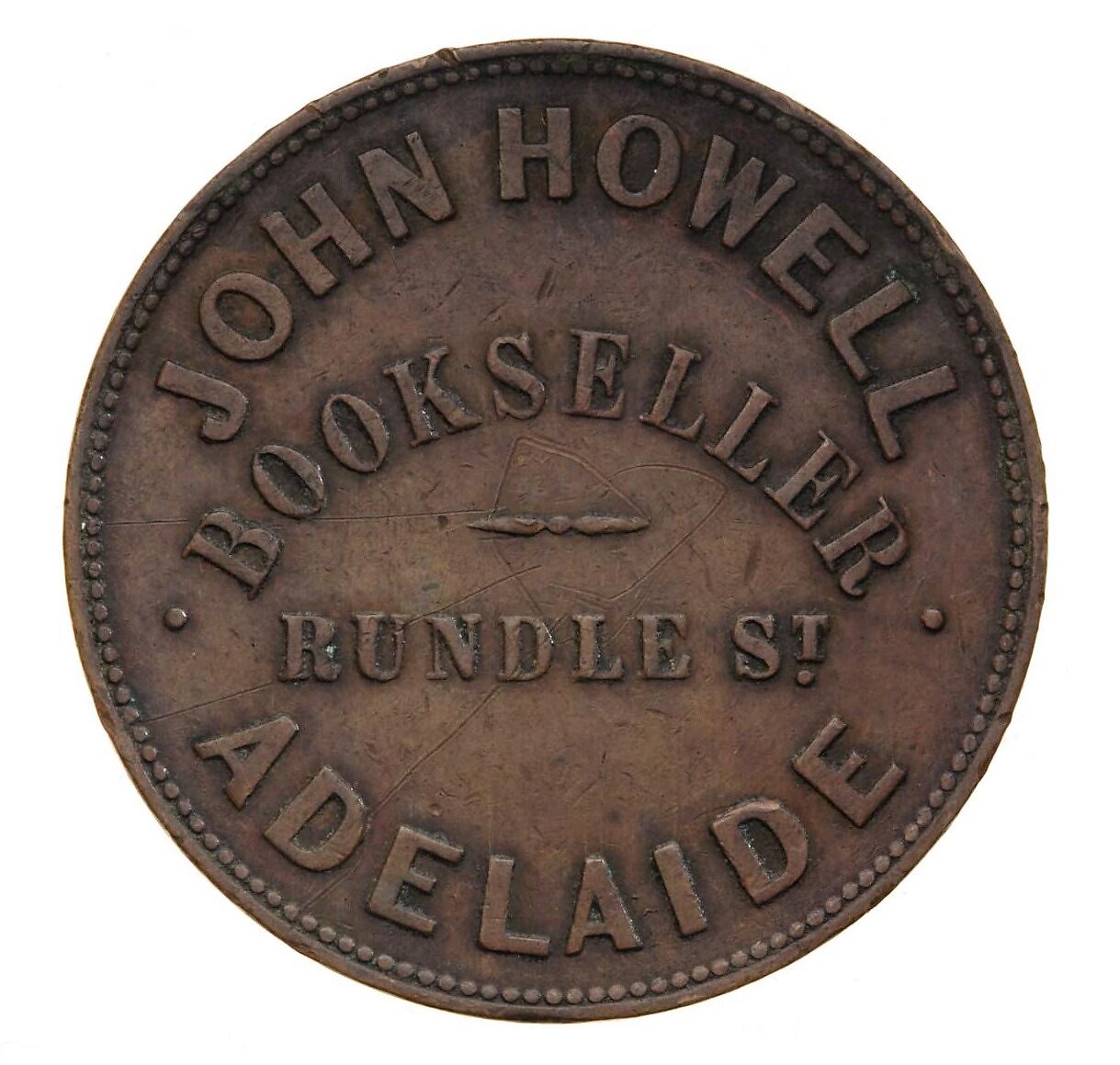 John Howell, Bookseller & Printer, Adelaide, South Australia (circa 1820-?)