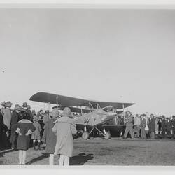 Digital Image - Launch of 'Rouseabout' Plane, Australian Aero Club ...
