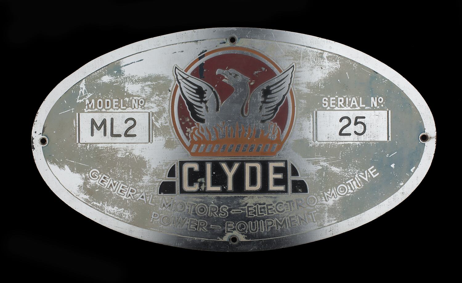 Locomotive Builders Plate - Clyde Engineering Co. Ltd., Granville Works ...