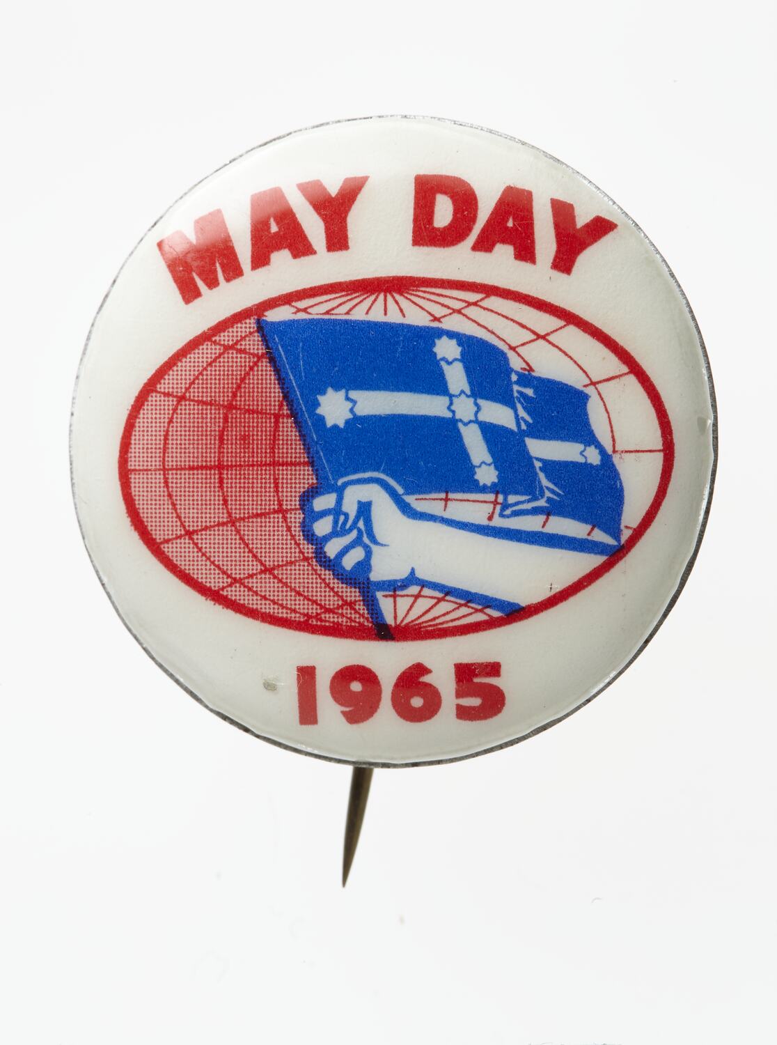 Badge - May Day, Australia, 1965