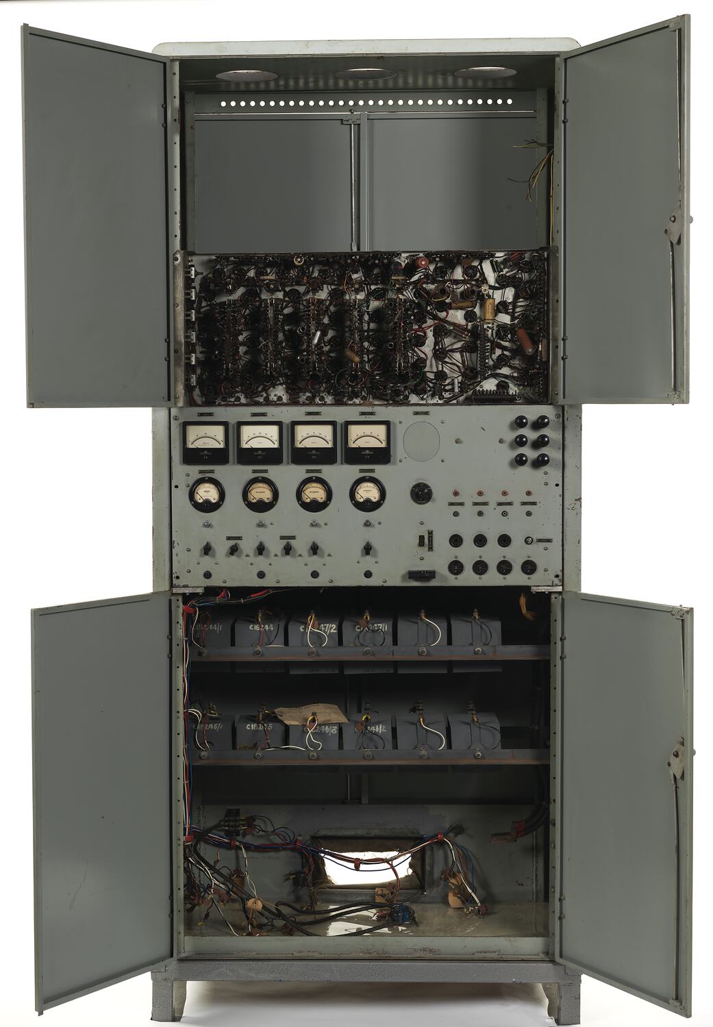 Cabinet - CSIRAC Computer, Back 4, Auxiliary Test Power Supplies, 1949-1964