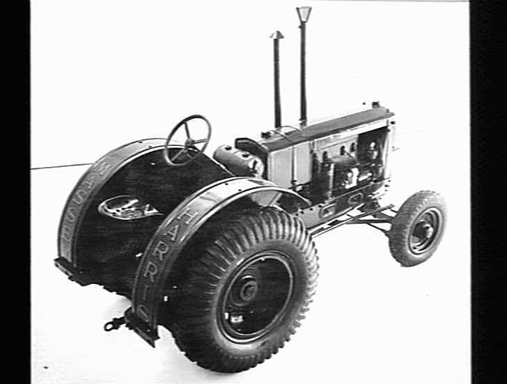 Photograph - H.V. McKay Massey Harris, Pacemaker Tractor, Sunshine ...