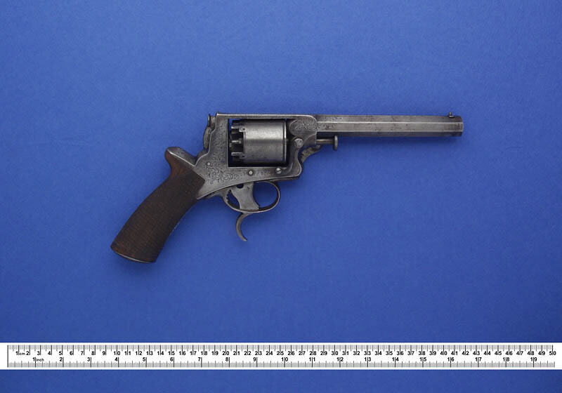 Revolver - Tranter 3rd model, William Tranter, Birmingham, circa 1862