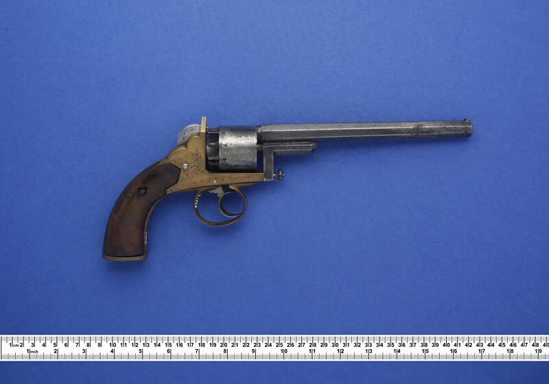 Revolver - Percussion, Bentley & Sons, Liverpool, Cased, circa 1855
