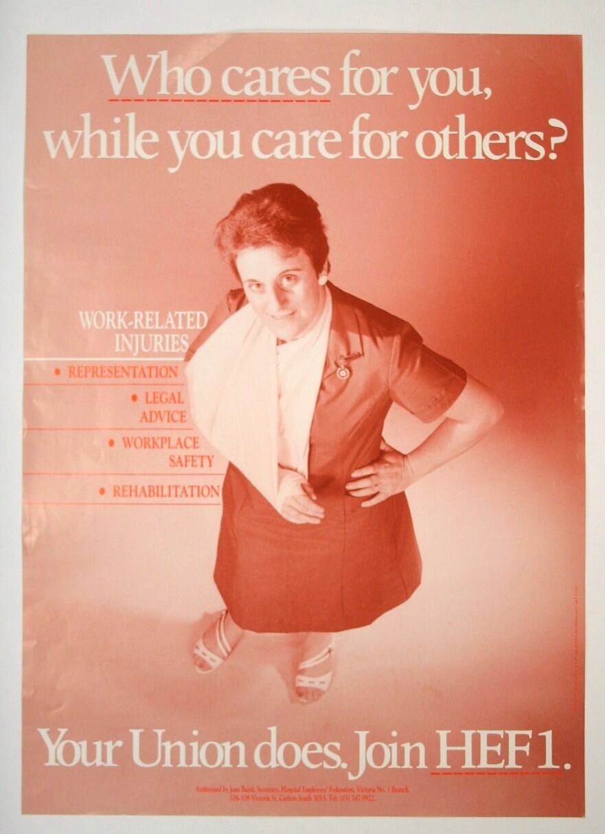 Poster - 'Who cares for you, while you care for others?', Hospital ...