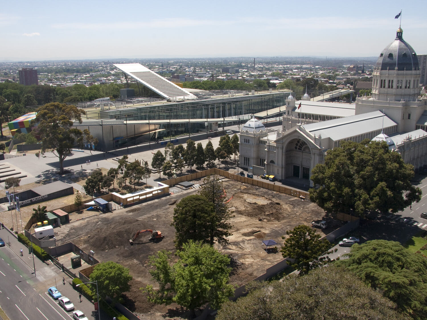 Royal Exhibition Building Western Forecourt Collection