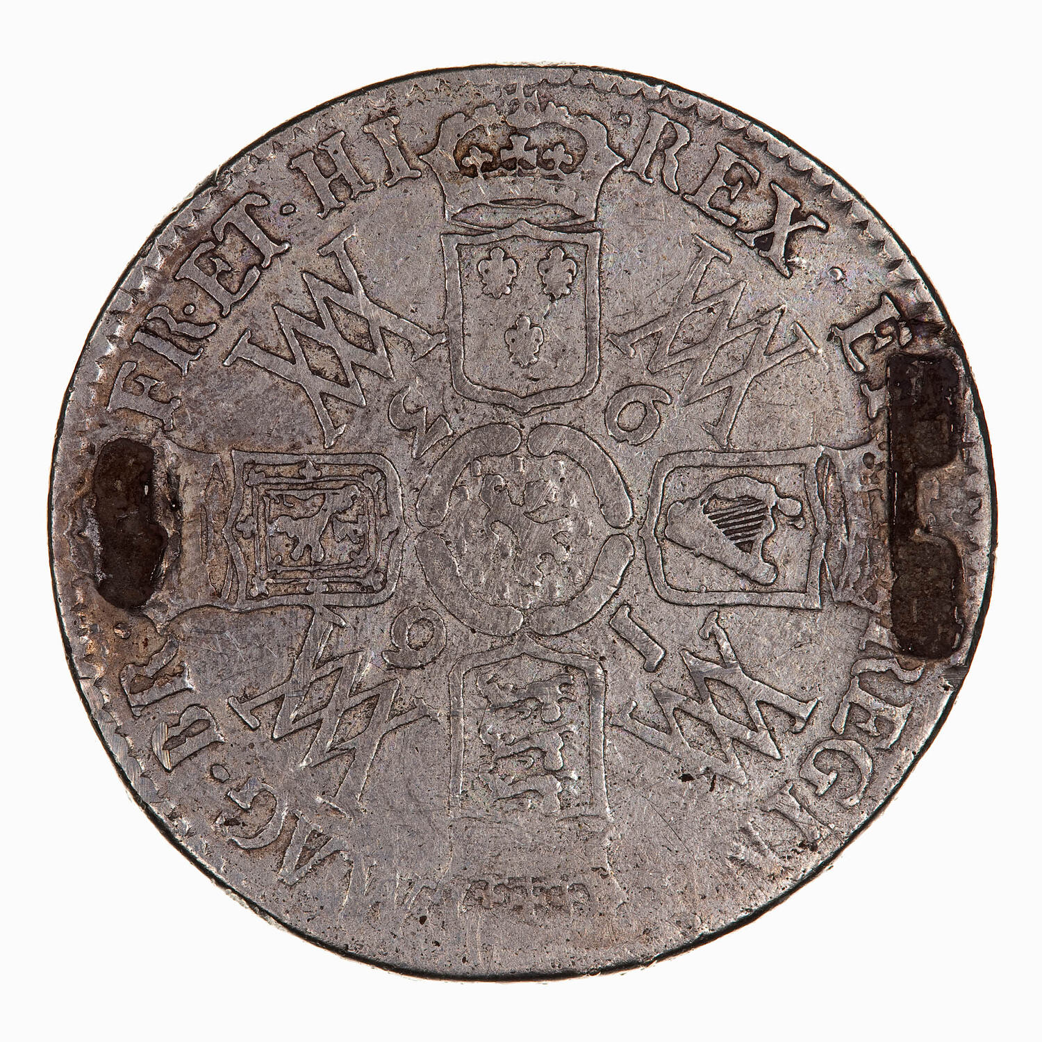 Coin - Halfcrown, William & Mary, Great Britain, 1693