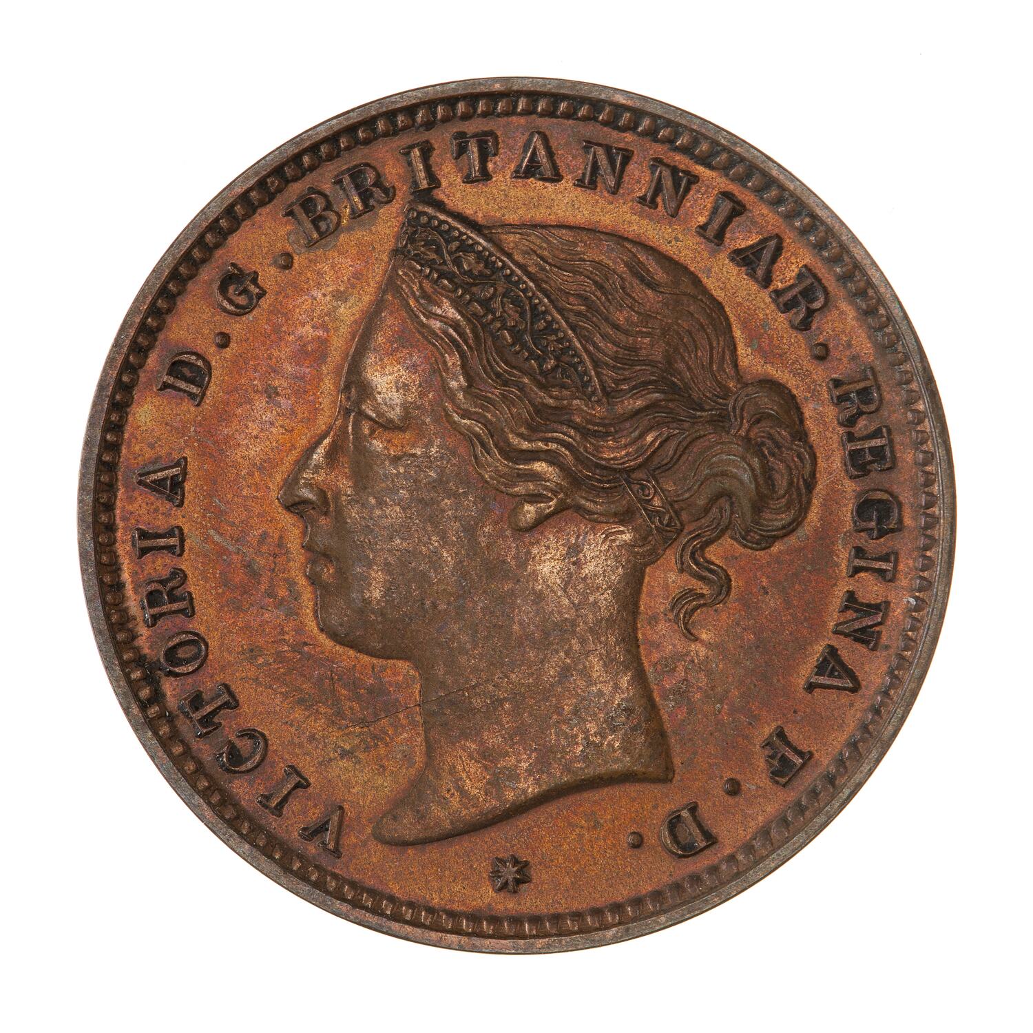 Proof Coin - 1/48 Shilling, Jersey, Channel Islands, 1877