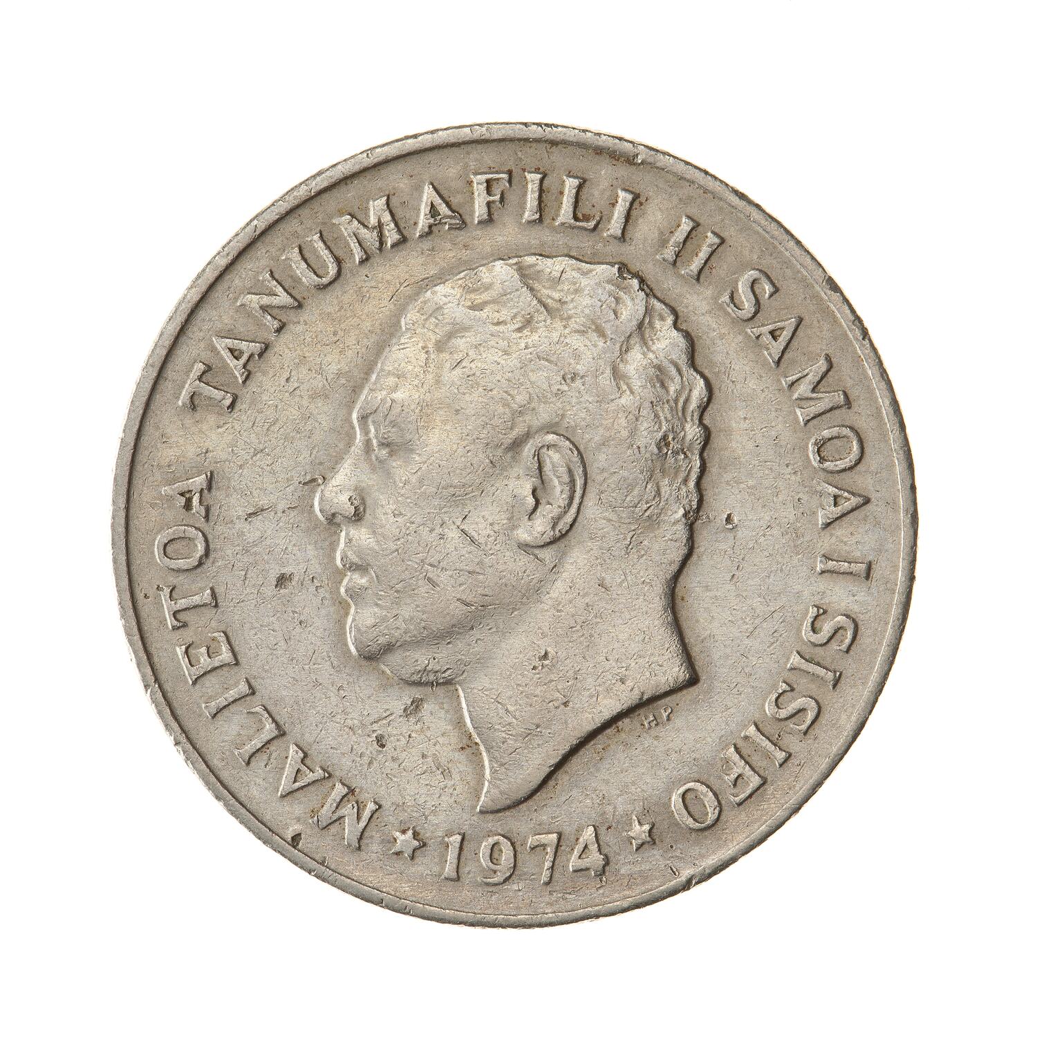 Coin - 20 Sene, Samoa, 1974