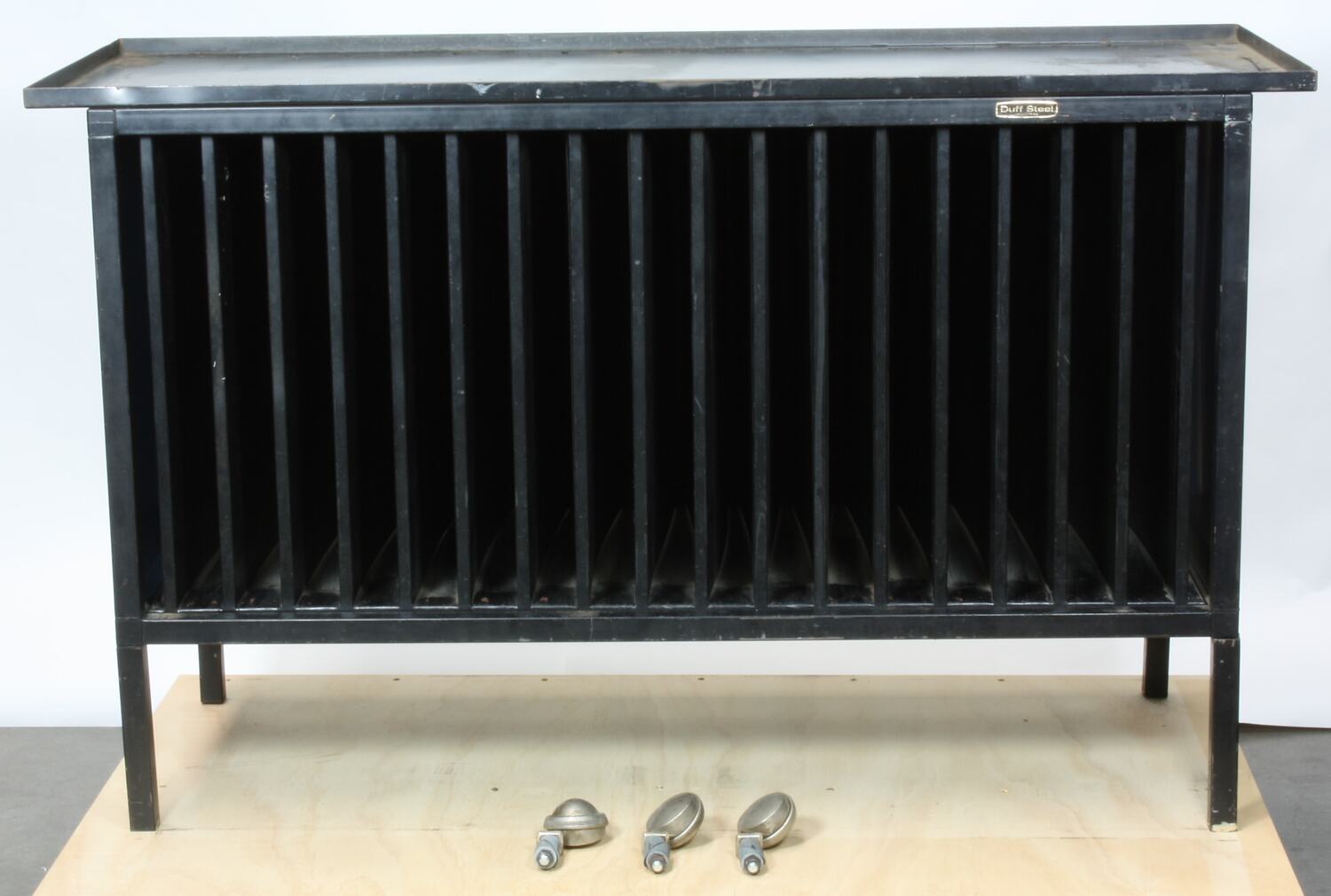 Trolley with Reference Materials - IBM, circa 1972