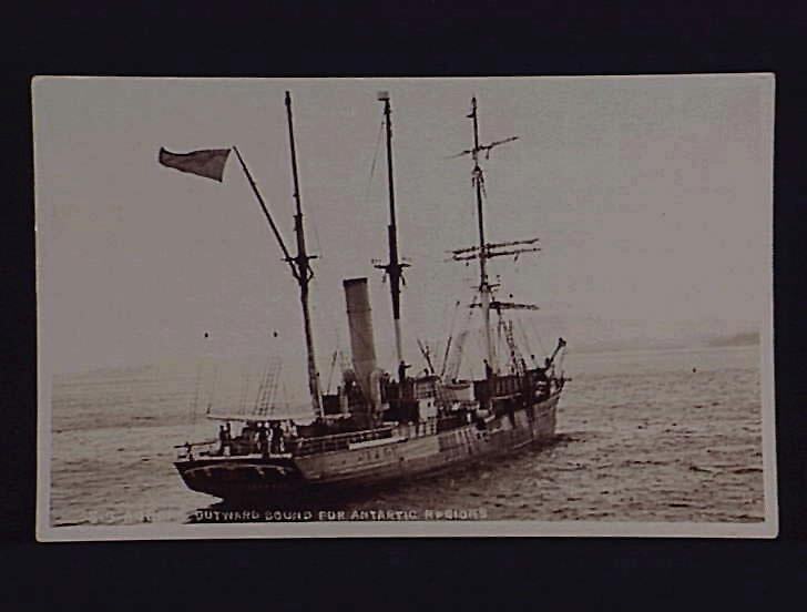 Postcard - SS Aurora Outward Bound for Antarctic, Hobart, Tasmania ...