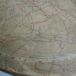 Ranging Board - German, Messines, World War I, 1917