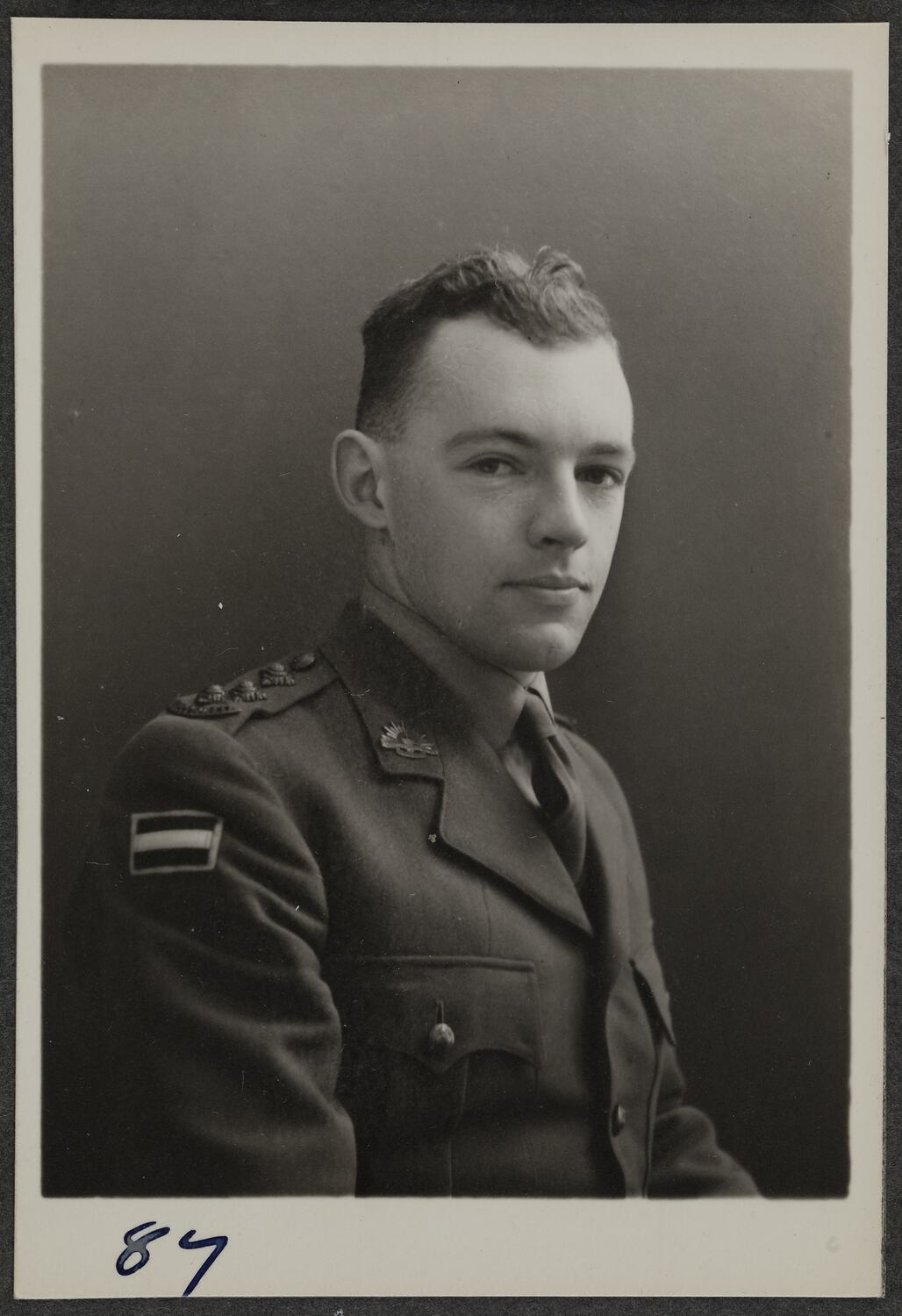 Photograph - Captain Lewis, Abbotsford, Victoria, World War II, 1939-1945