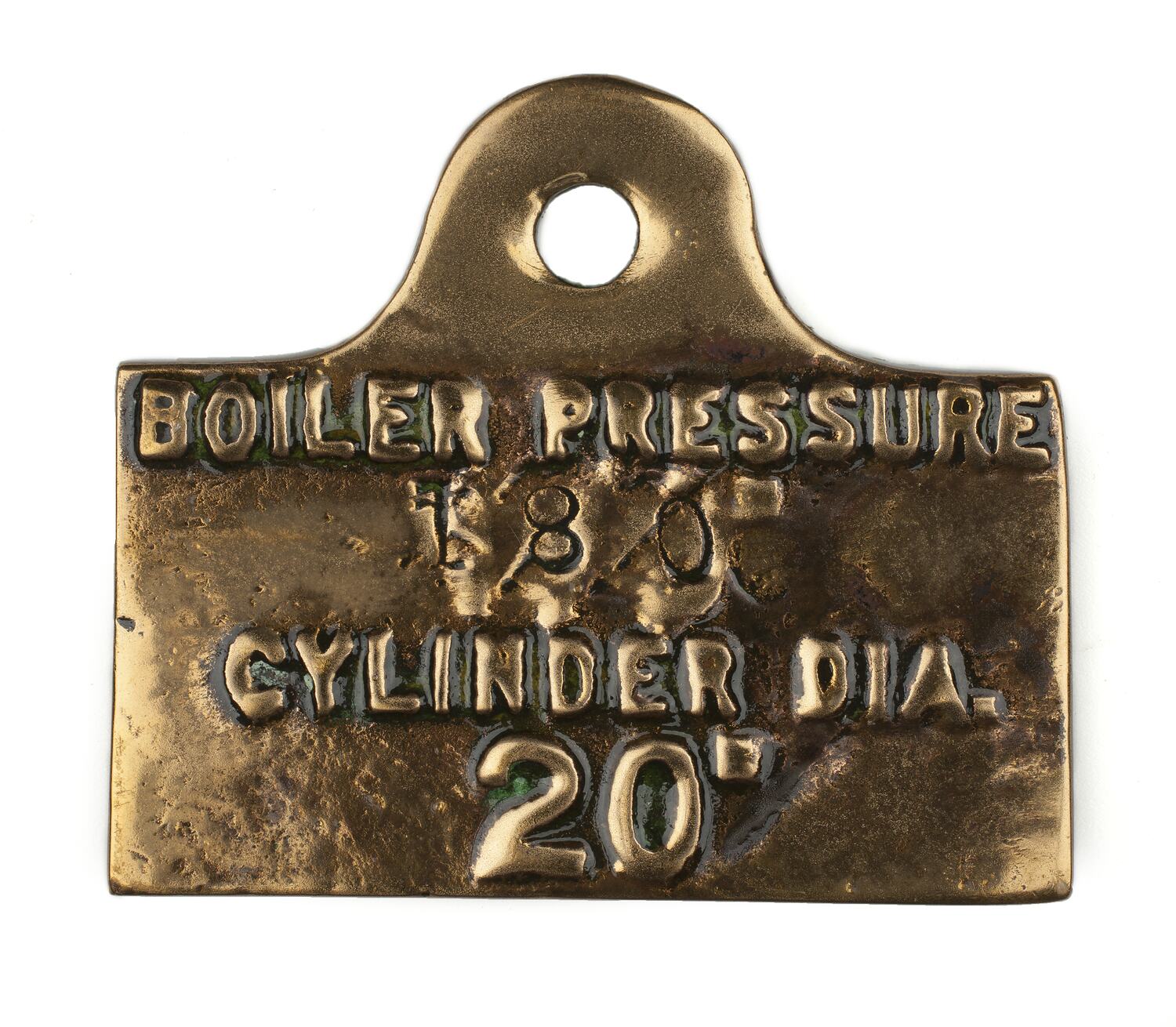 Locomotive Boiler Plate - Victorian Railways