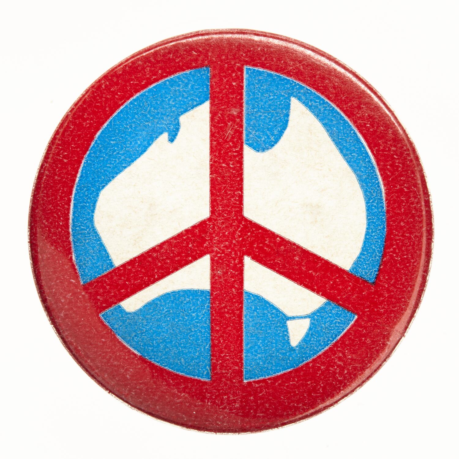 Badge - Peace Symbol, Australia, pre 2010