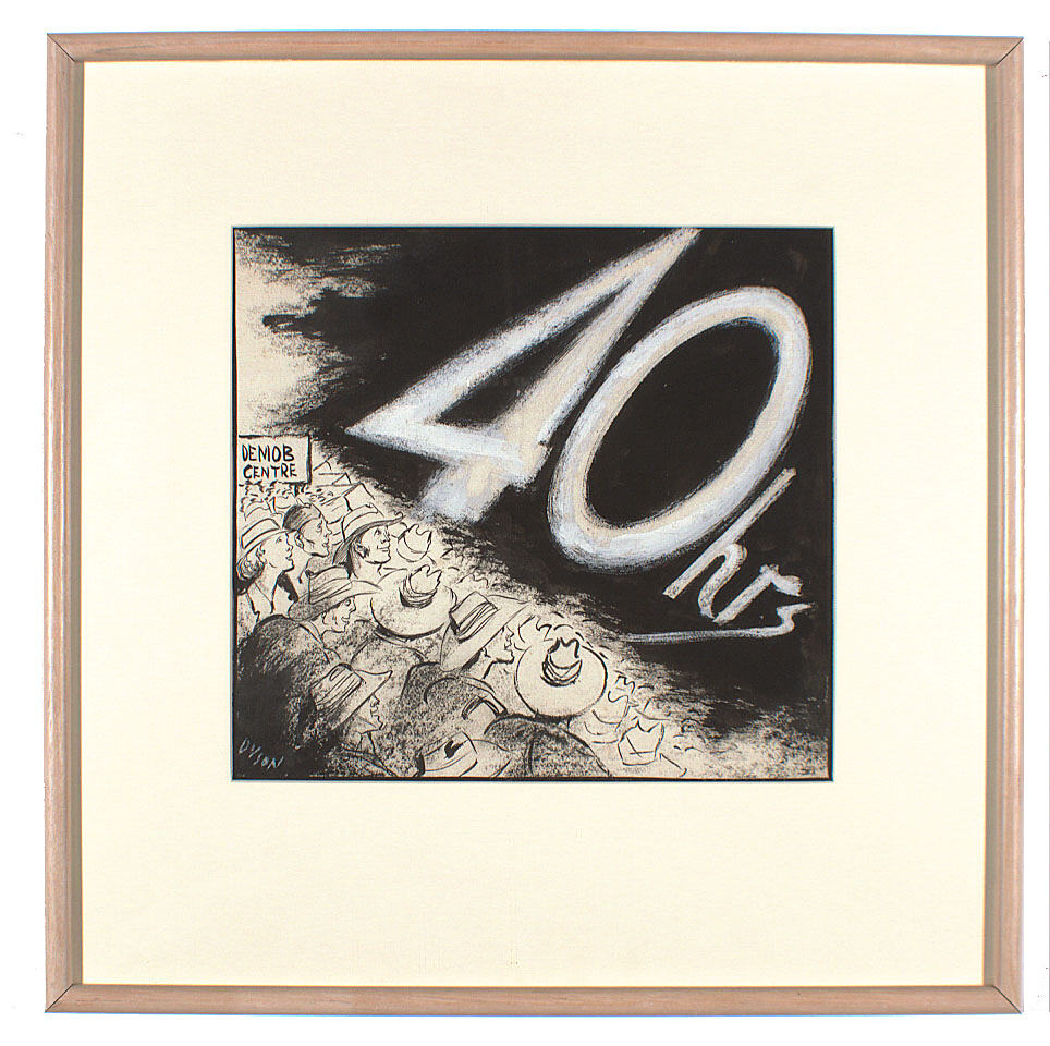 Edward Ambrose Dyson, Political Cartoonist & Artist (1908-1952)