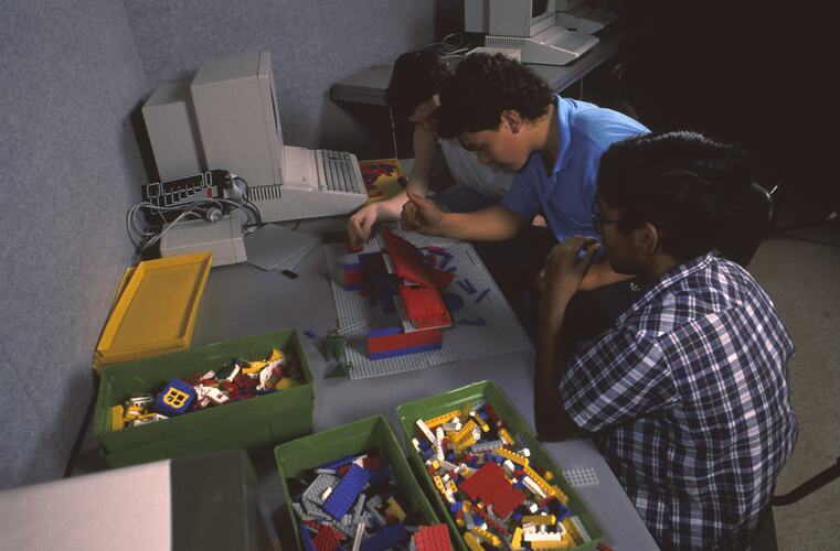 Digital Photograph - Students Using LEGO at Sunrise School, Melbourne ...