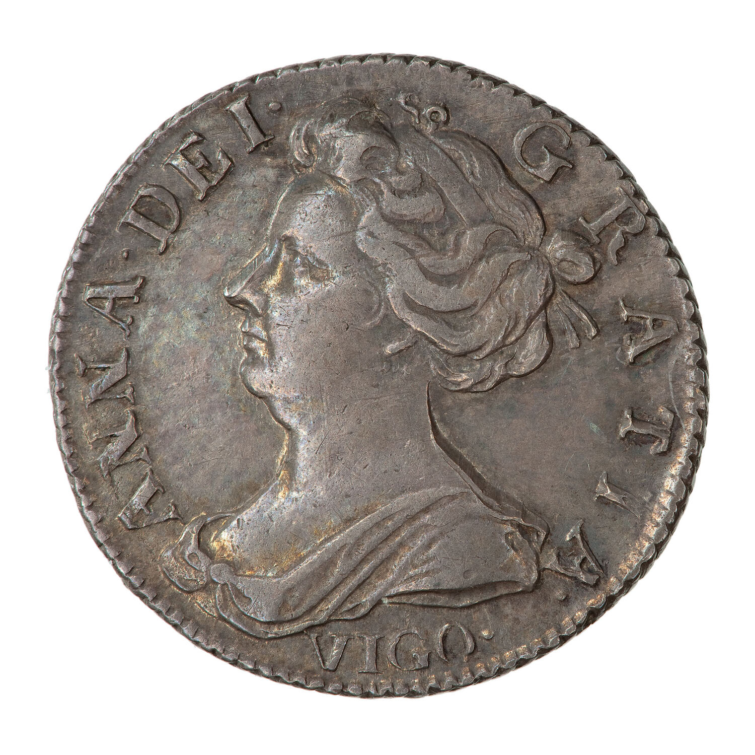 Coin - Sixpence, Queen Anne, England, Great Britain, 1703