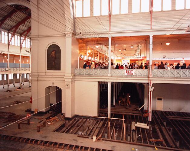 Photograph - Programme '84, Timber Floor Replacement in the Great Hall ...