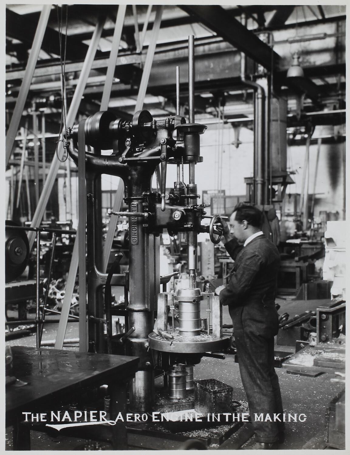Photograph - D. Napier & Son Ltd, 'Aero Engine in the Making', England ...