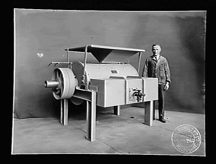 Glass Negative - Chas Ruwolt Pty Ltd, Malt Roaster, 1936