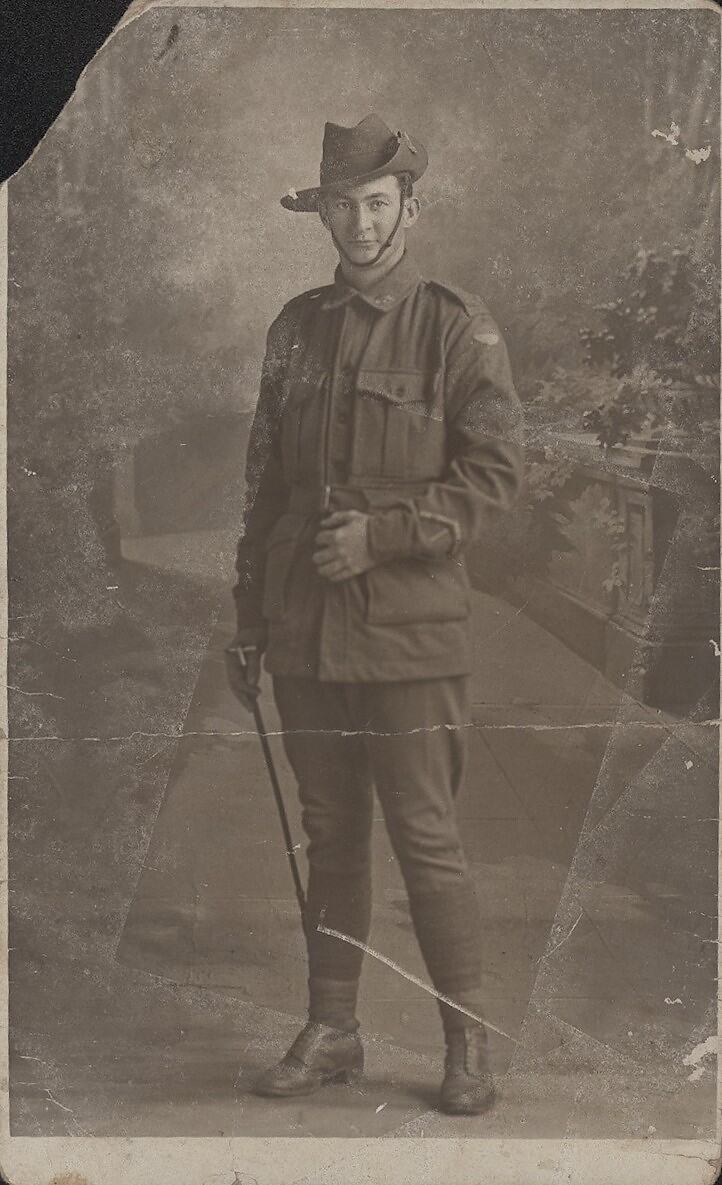 Postcard - Unknown Soldier, World War I, 1914-1918