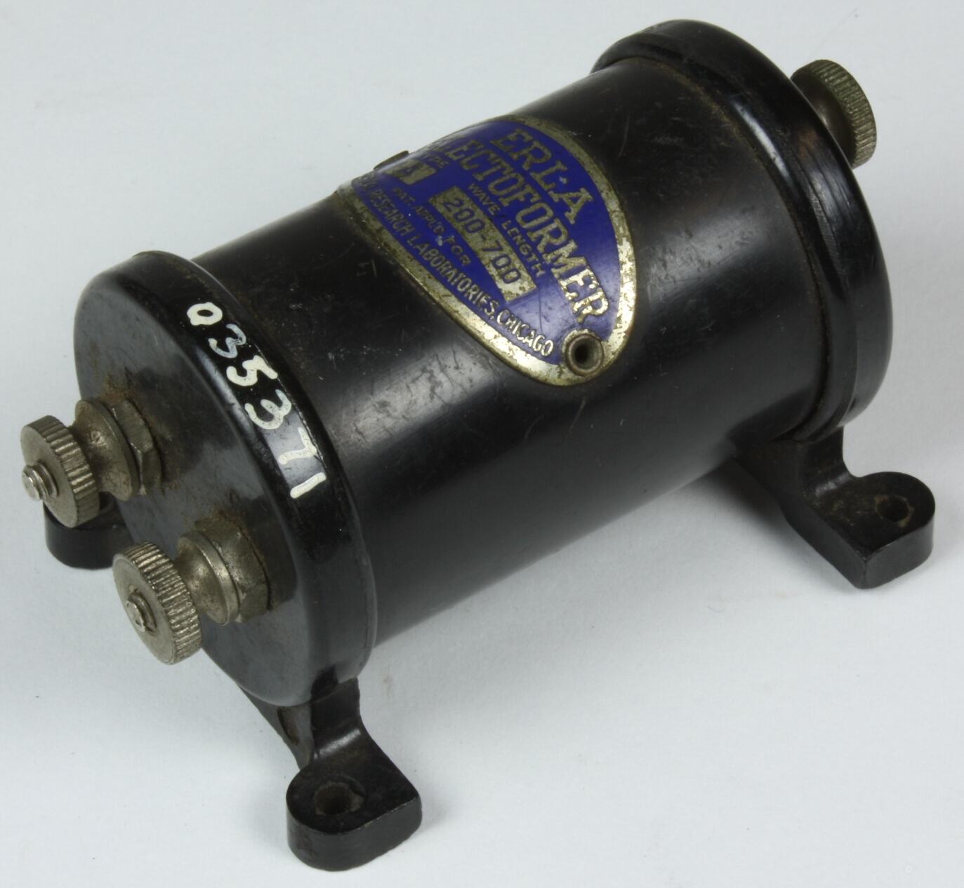 Transformer - Electrical Research Laboratories, Radio Frequency, circa 1927