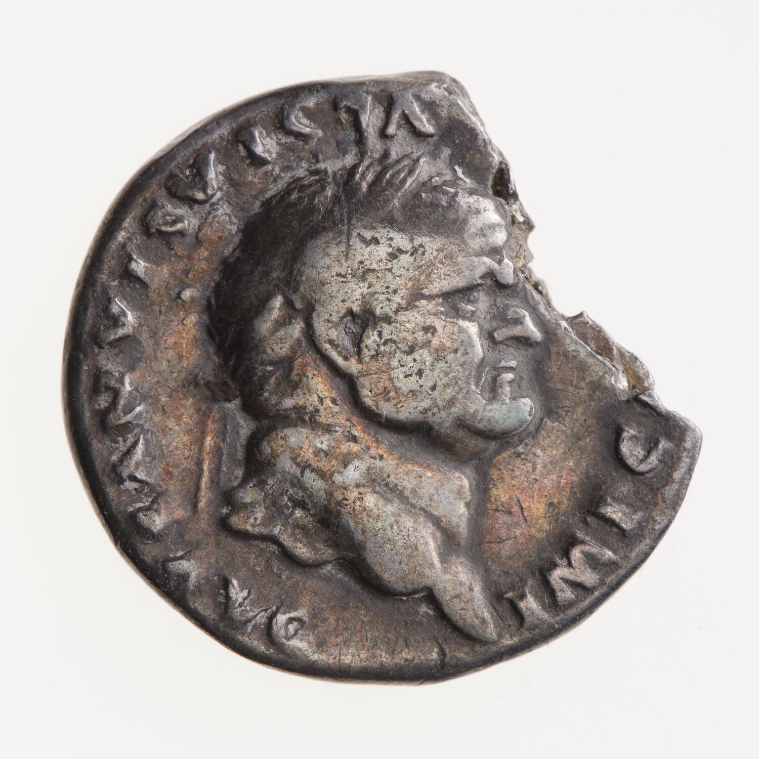 Coin - Denarius, Emperor Vespasian, Ancient Roman Empire, 75 AD