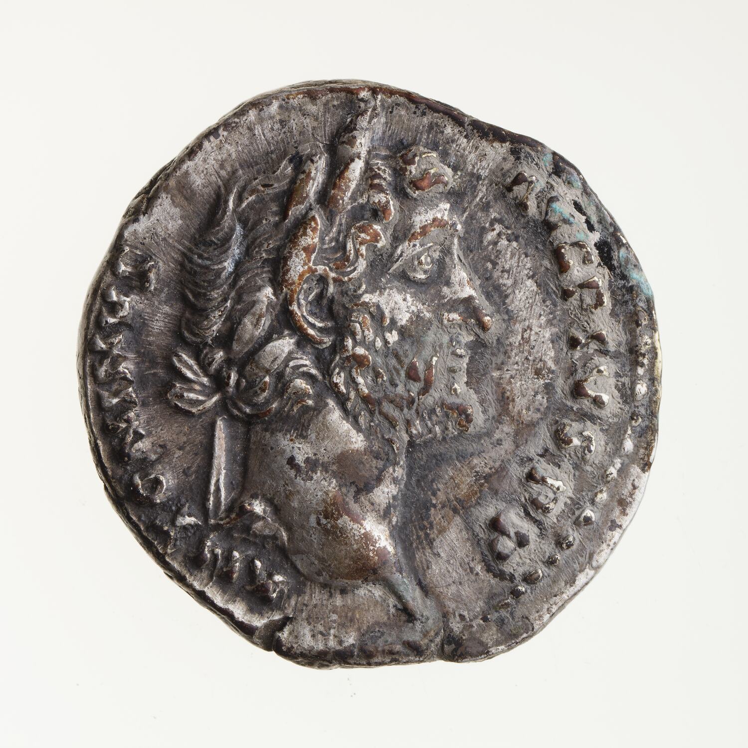 Coin - Denarius, Emperor Antoninus Pius, Ancient Roman Empire, 145 -161 AD