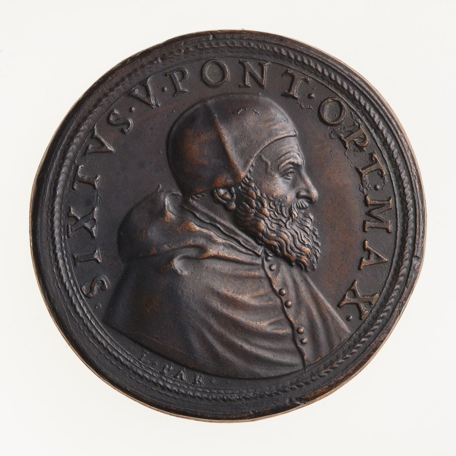 Electrotype Medal Replica - Pope Sixtus V
