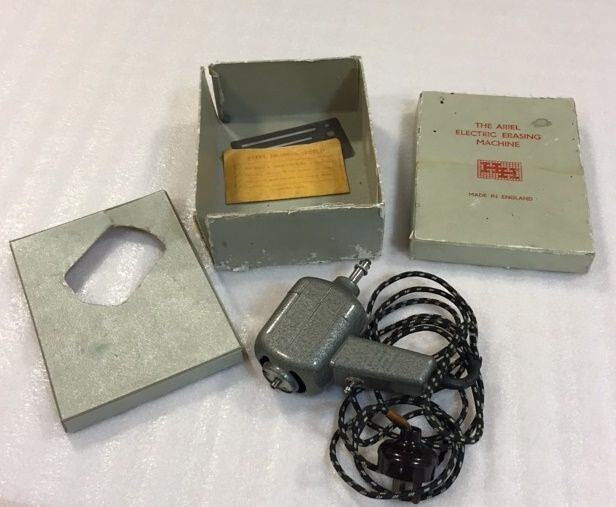 Electric Erasing Machine - Ariel, England, circa 1970