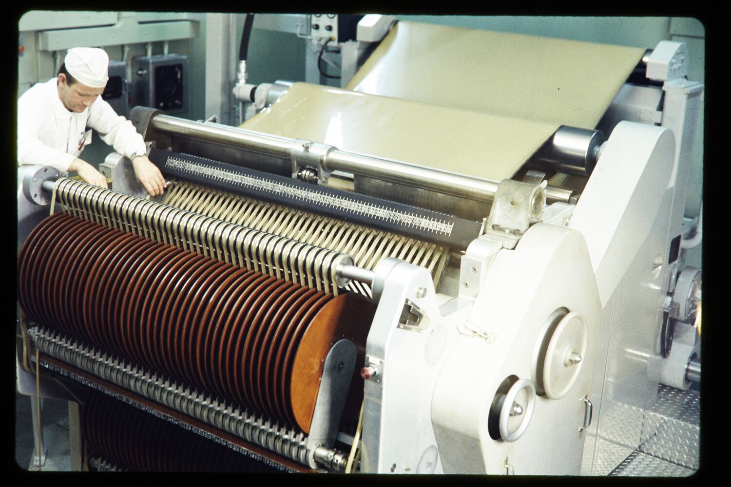 Slide - Kodak Australasia Pty Ltd, Top View of a Film Slitting Machine ...