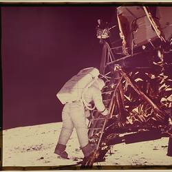 Transparency - Kodak Colorama, 'Apollo 11 Triptych', Moon Walk, 1960s-1980s
