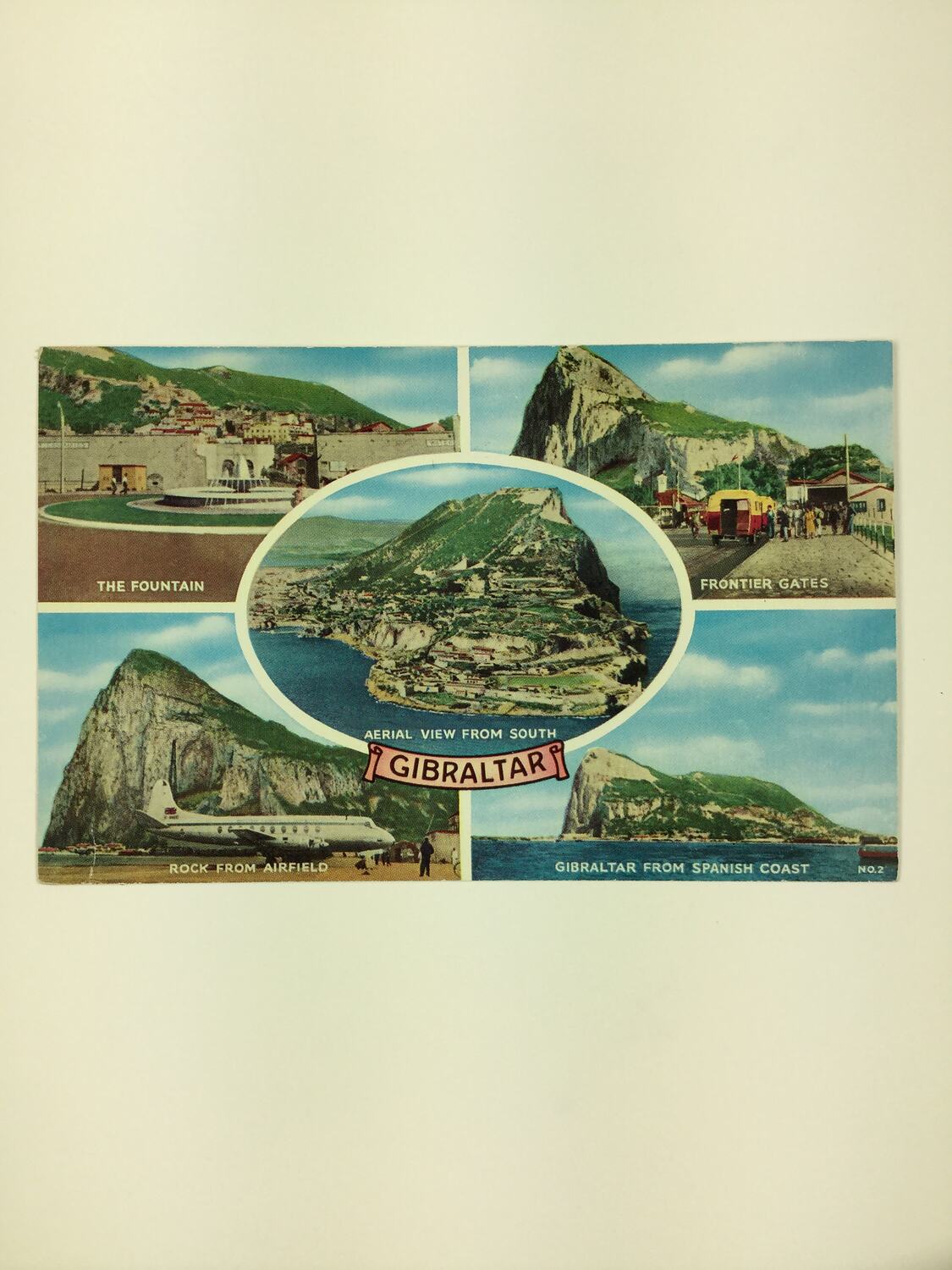 Postcard - Valenrock Series, Gibraltar, 1967