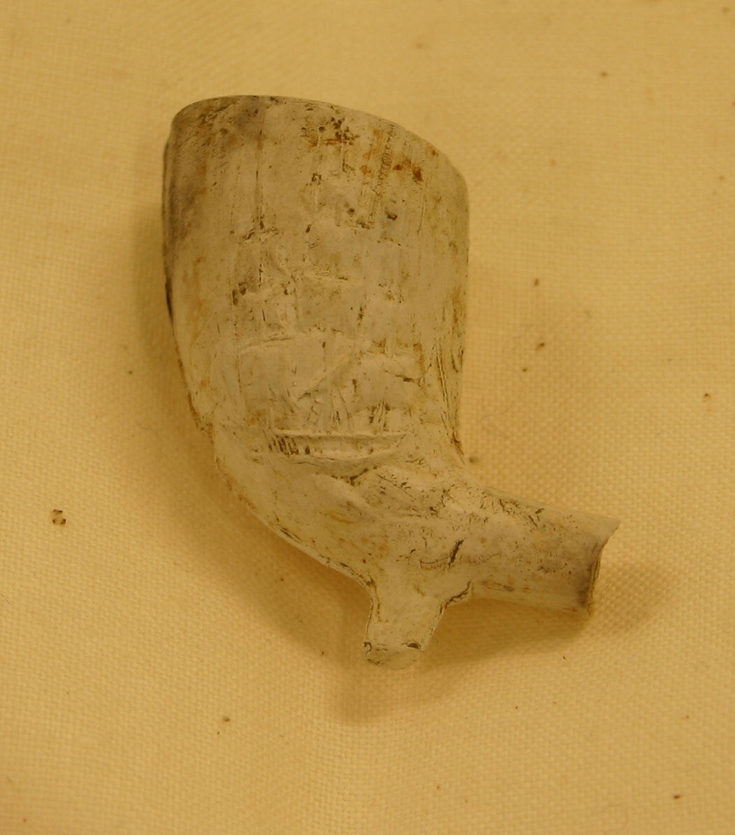 Pipe - Clay, circa 1880 (Part)