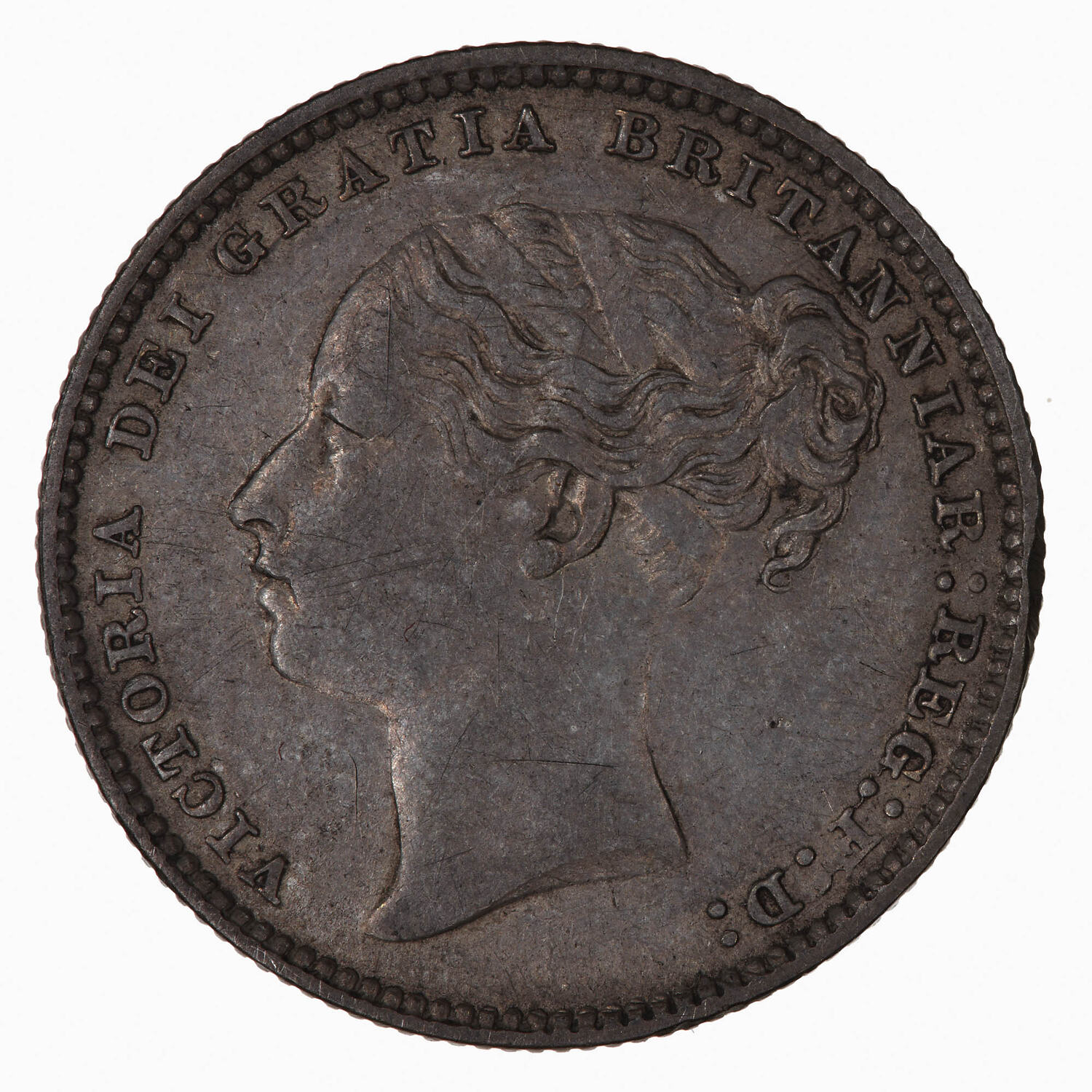 Coin - Shilling, Queen Victoria Great Britain, 1880