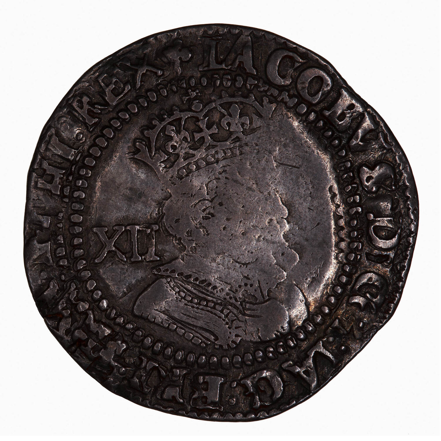Coin - Shilling, James I, England, Great Britain, 1613