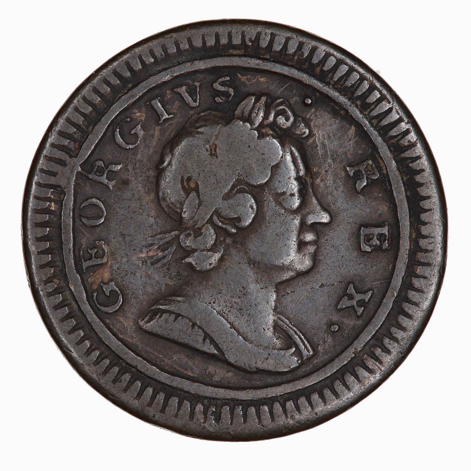 Coin - Farthing, George I, Great Britain, 1723