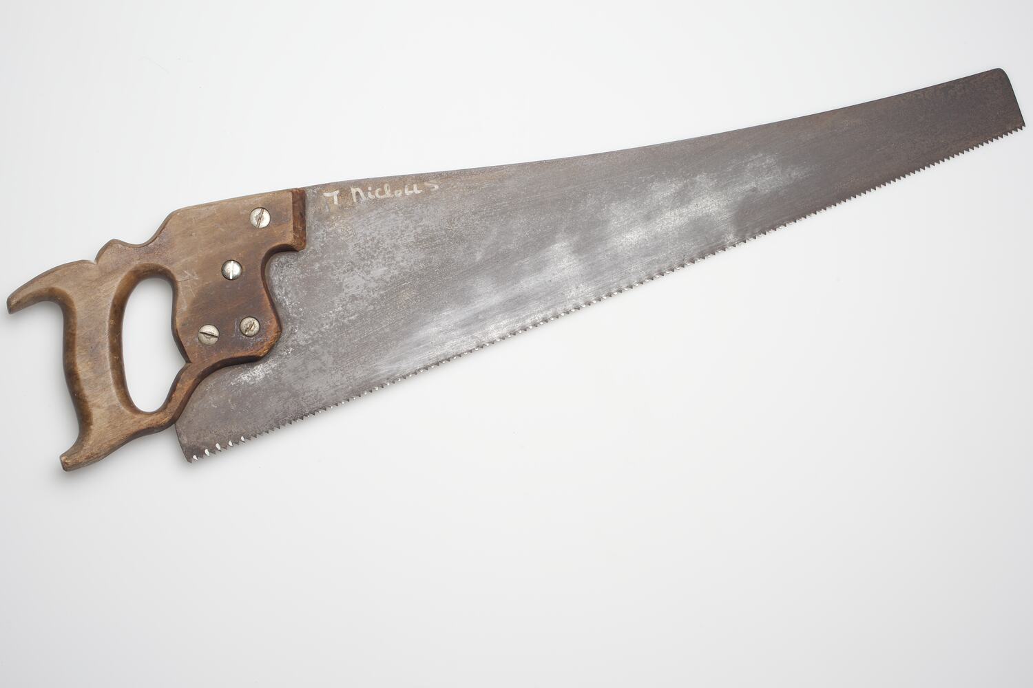 Hand Saw - Wood & Metal, circa 1890s