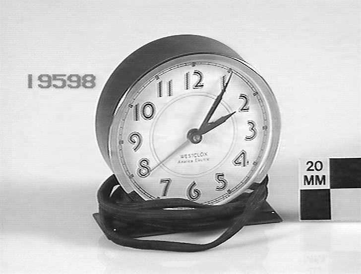 Alarm Clock - Western Clock Co, 'America Electric', 1934