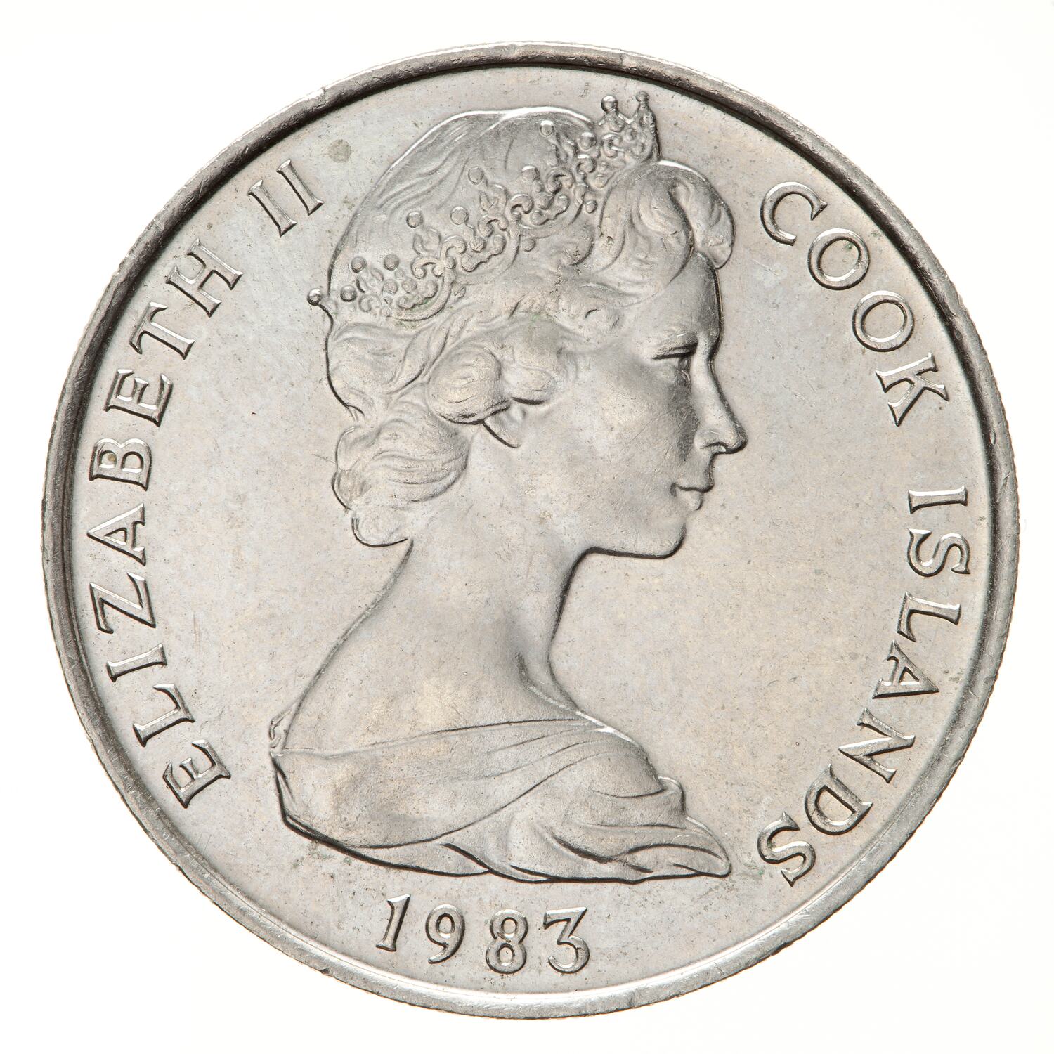 Coin - 20 Cents, Cook Islands, 1983