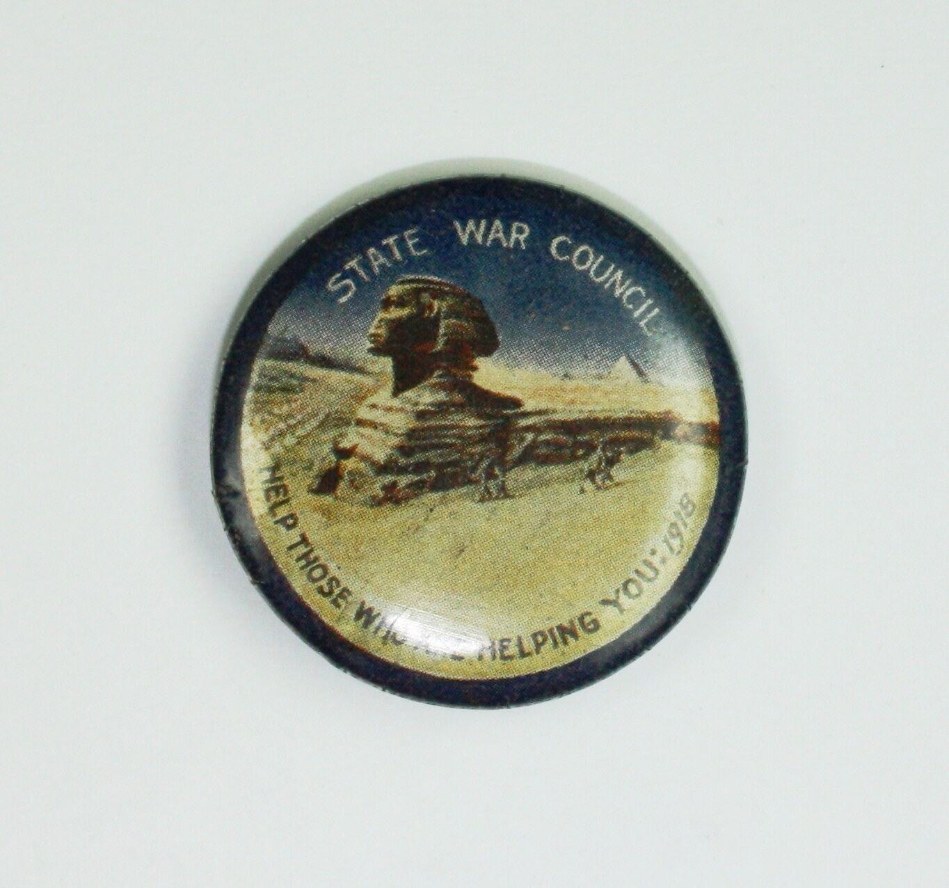 Badge - State War Council, Fundraising, 1918