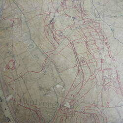 Ranging Board - German, Messines, World War I, 1917