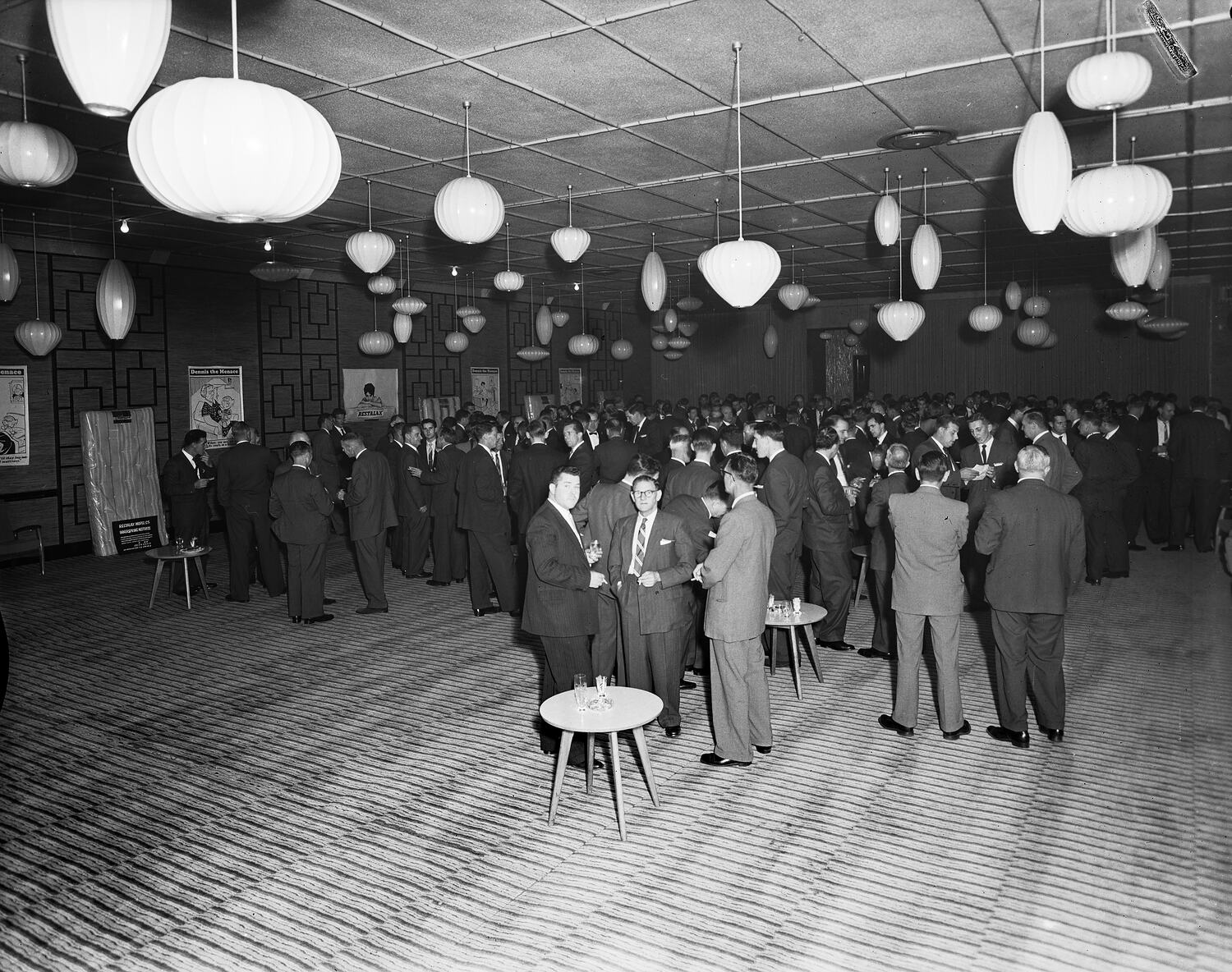 Negative - Restalax Furniture Promotional Event, Melbourne, 01 Mar 1960