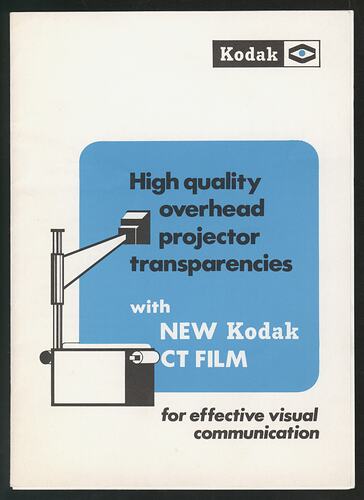 Publi Brochure Kodak Limited High Quality Overhead Projector Transparencies Jan 1970