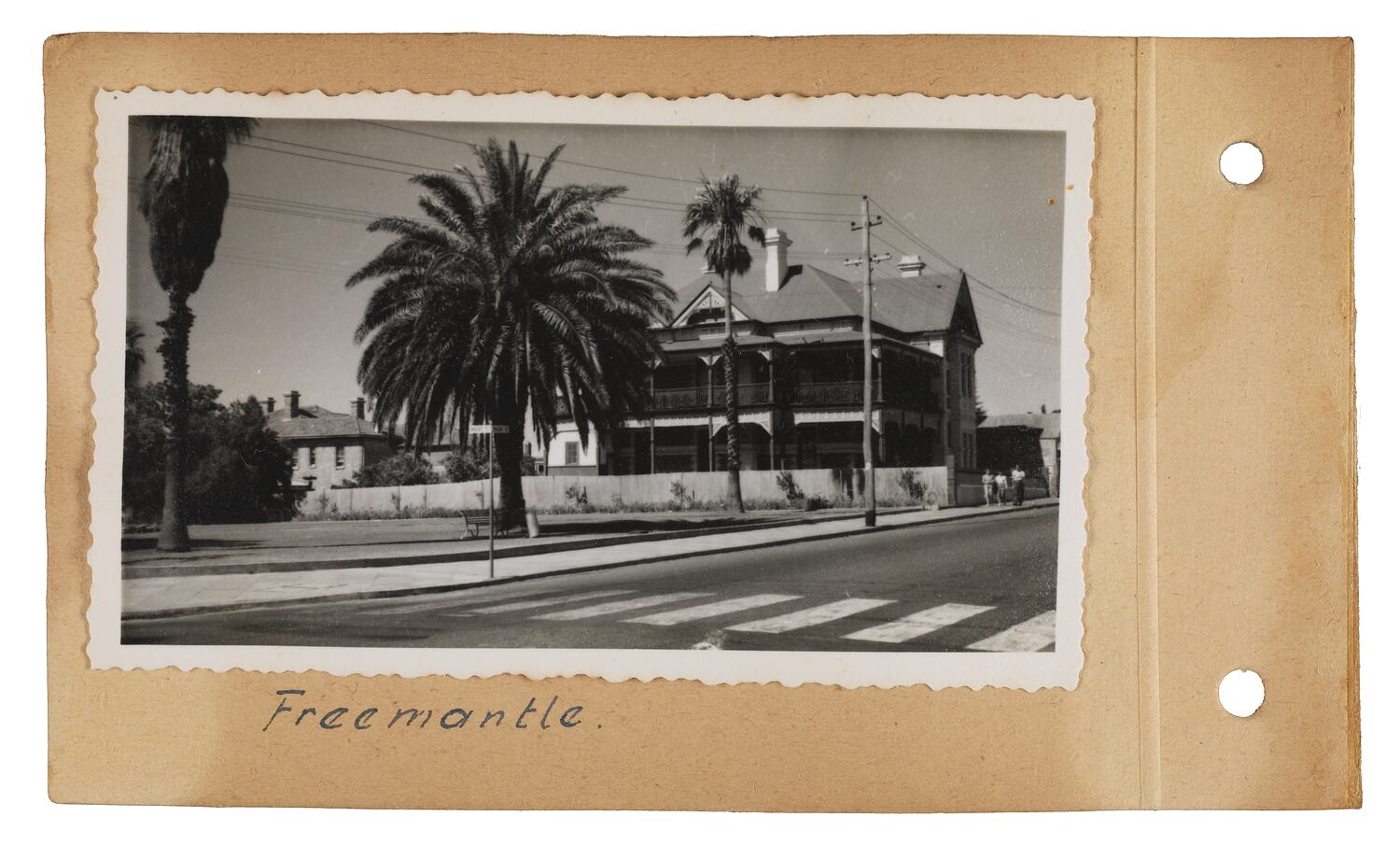 Photograph - Album Page 26, Fremantle, MS Skaubryn, Walter Lischke ...