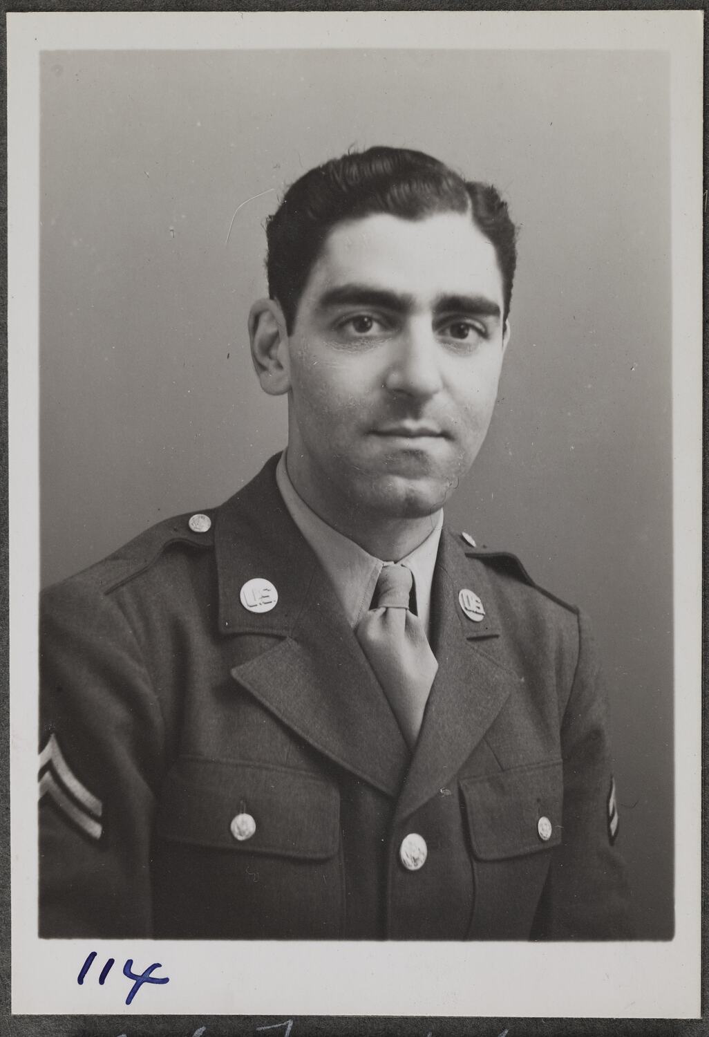 Photograph - Corporal Frank Massara, Abbotsford, Victoria, World War II ...