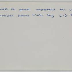 Digital Image - Launch of 'Rouseabout' Plane, Australian Aero Club ...