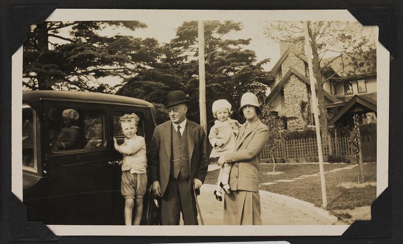 Digital Image - John Joseph (JJ) Rouse, Mary Rouse and Children, Toorak ...
